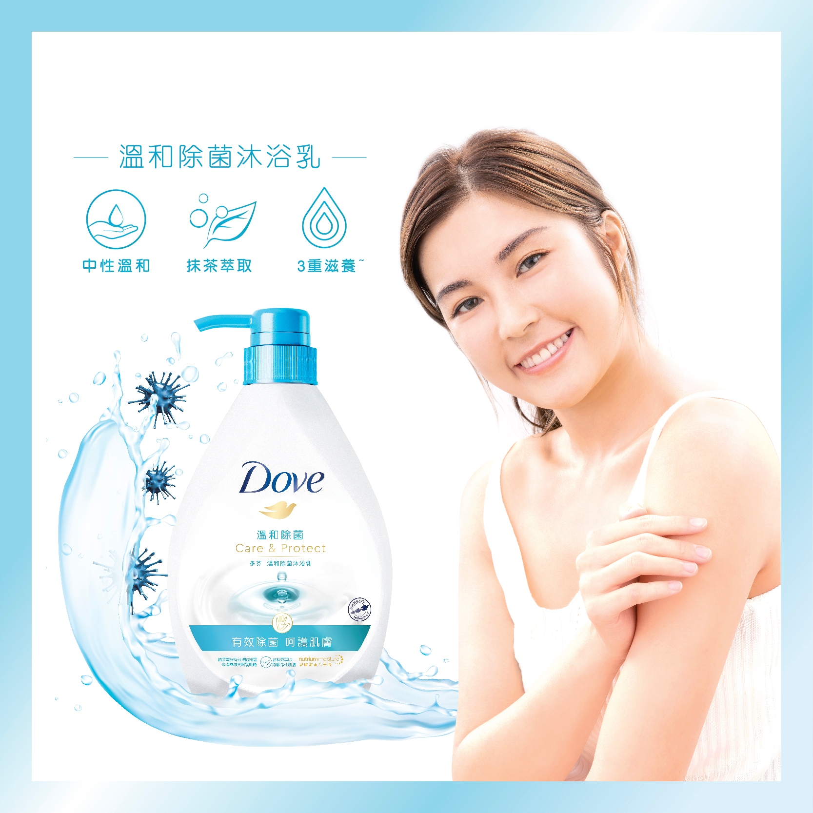 滋養身體肌膚由沖涼開始！Dove美肌益生元沐浴乳~24小時長效保濕⁺！輕鬆養成水嫩美肌！ – BeautyExchange